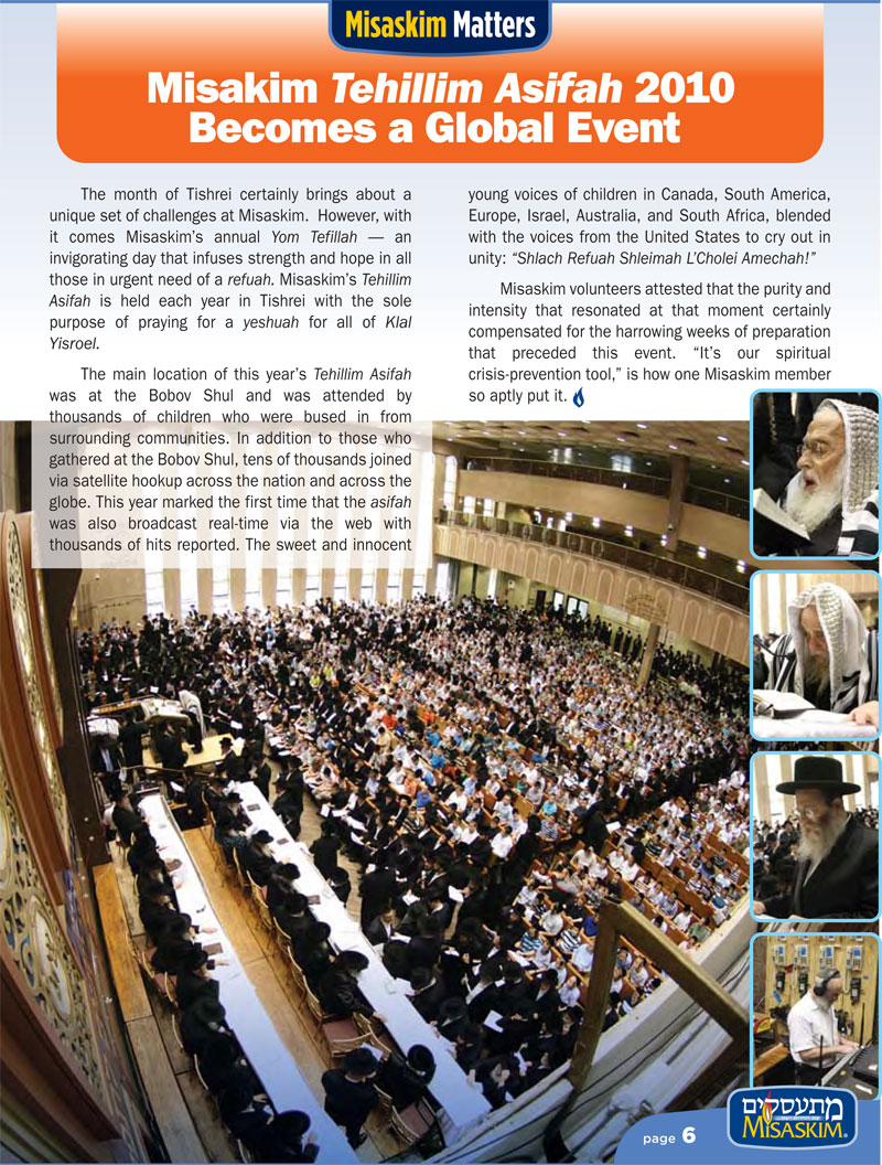 Misaskim Matters: Misaskim